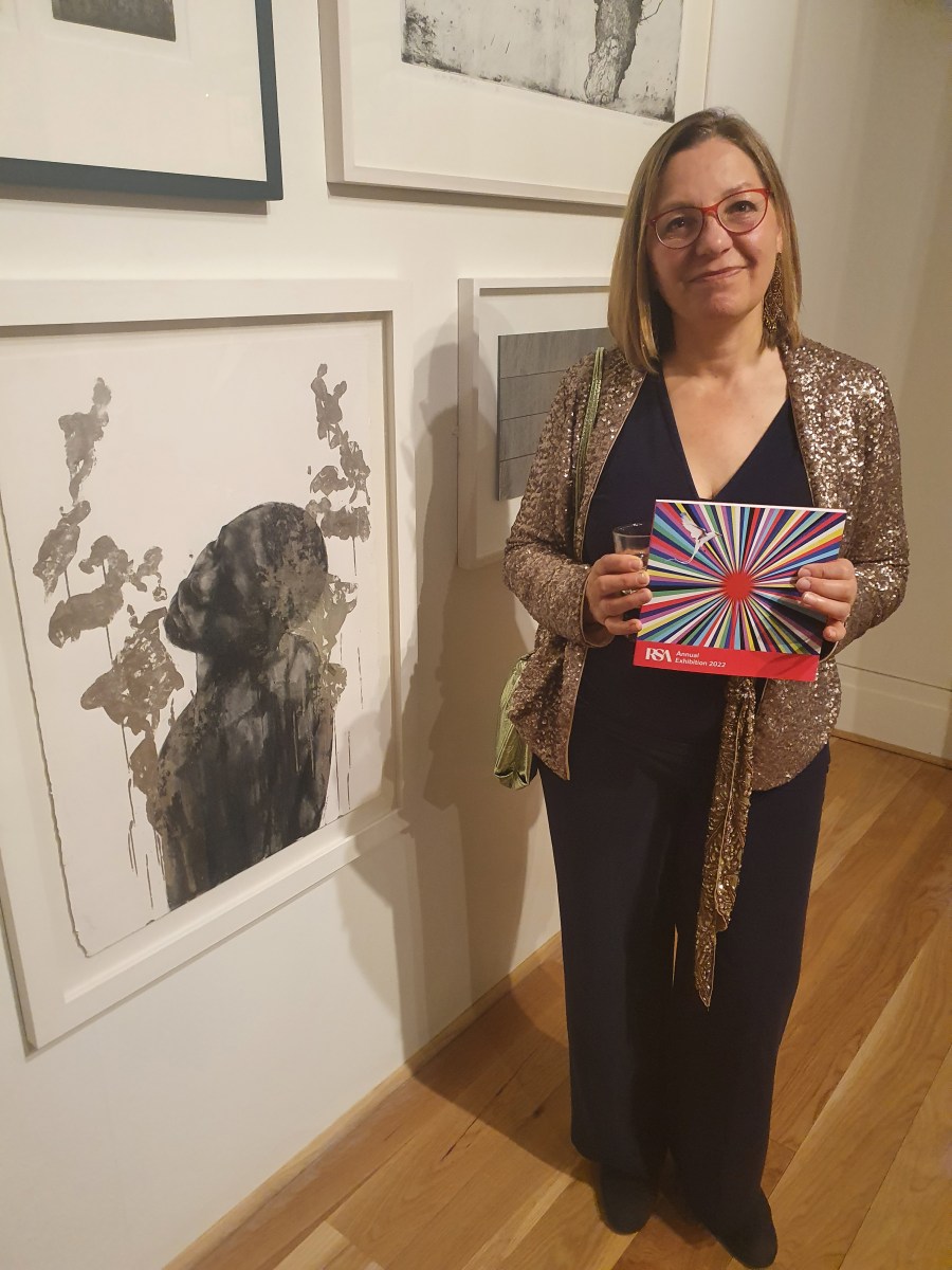 ‘Breathing’ selected for the 196th RSA annual exhibition. – Gill Walton SSA